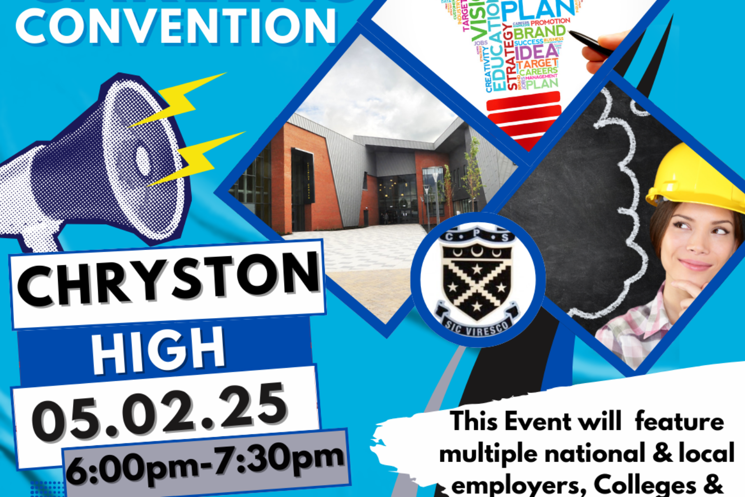 Chryston High Careers Convention 5th February 2025